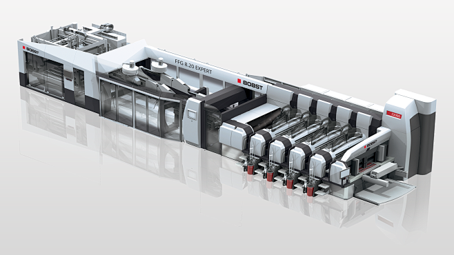 FFG 8.20 EXPERT - 柔印模切折叠粘箱联动线 - 概况 | BOBST