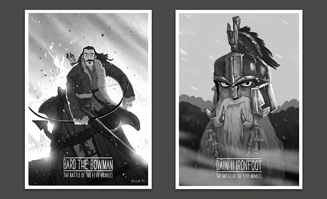 The Hobbit Post Card Concepts : The Hobbit - The Battle of the Five ...