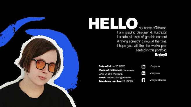 Behance CV cv design design graphic graphic design ILLUSTRATION ...