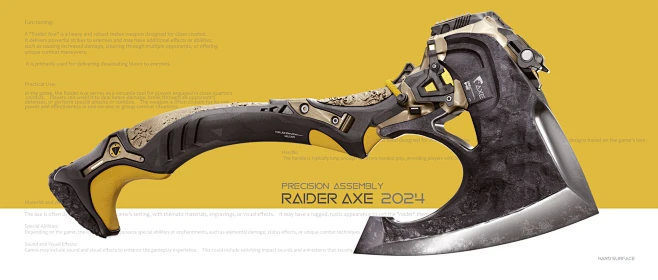 Raider Axe-花瓣网