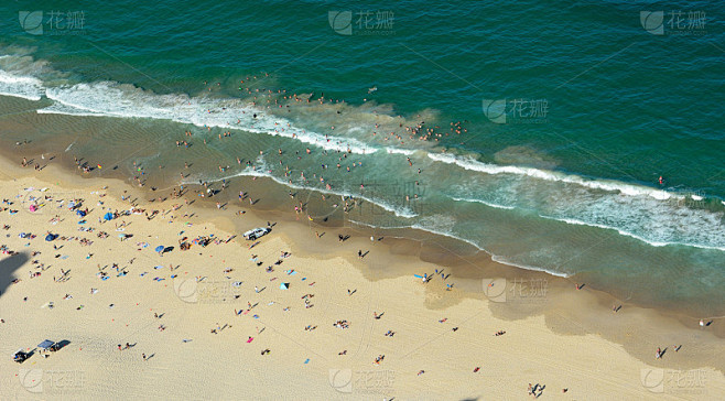 昆士兰黄金海岸冲浪者天堂的海滩