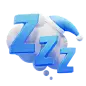 Zzz 3D Icon图片_素材PNG——3D图片素材-花瓣网