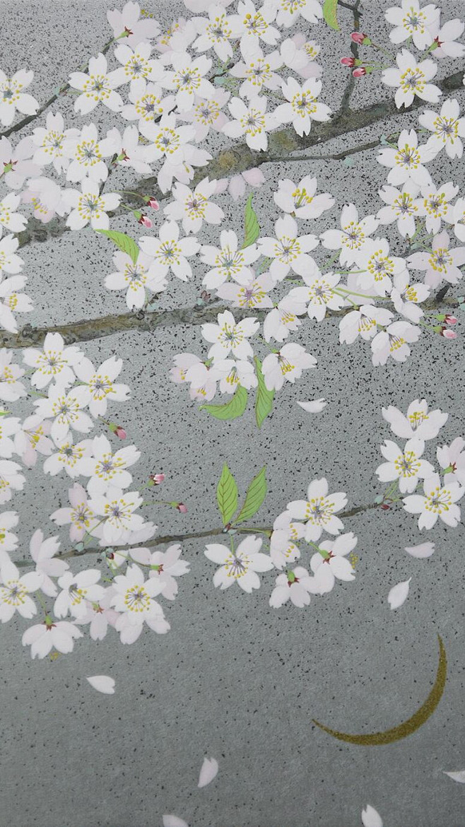 Mikiko Noji - 日本画家野地美树子作品 http://paper.ipad.ly