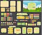 ArtStation - Casual Mobile Game UI Exploration, Duds Flausino-花瓣网