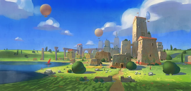 Stone Village-花瓣网