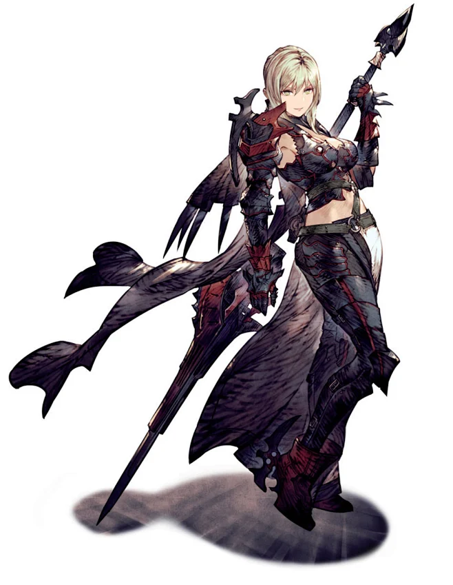 Aranea Highwind Art from War of the Visions: Final Fantasy Brave Exvius-花瓣网