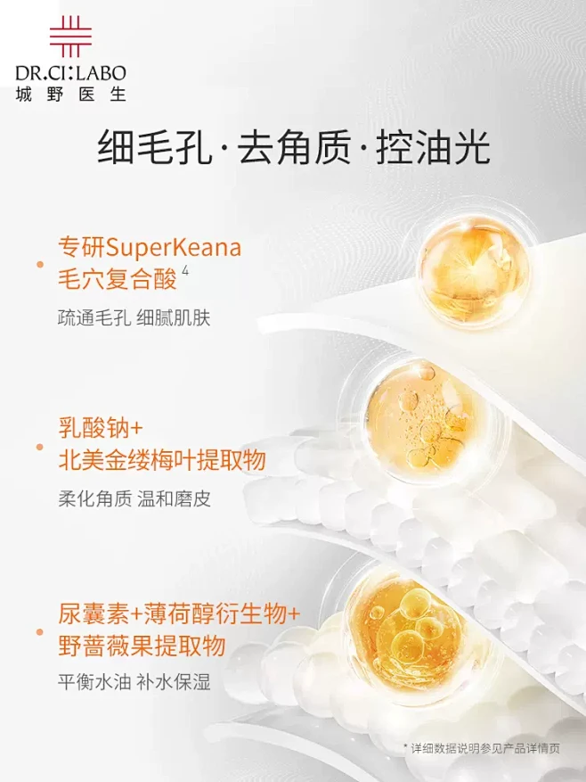 城野医生毛孔细致水湿敷清爽控油补水保湿疏通收敛毛孔爽肤化妆水-tmall.com天猫-花瓣网