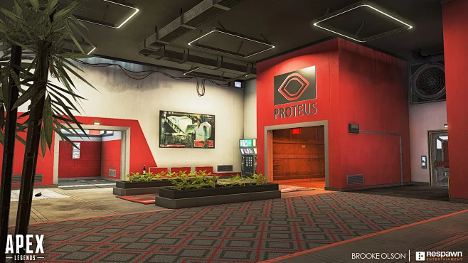Apex Legends - World's Edge - Interior Set 05, Brooke Olson : I had the ...