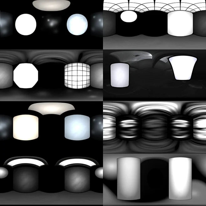 45款扩展包GSG灰猩猩金属HDRI贴图包 c4d 环境贴图素材-花瓣网