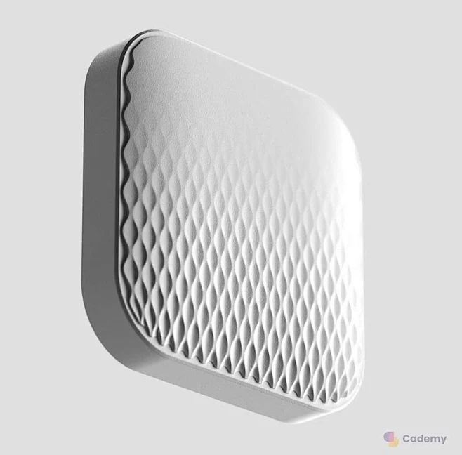 Parametric surface texture design, industrial design details, render-花瓣网