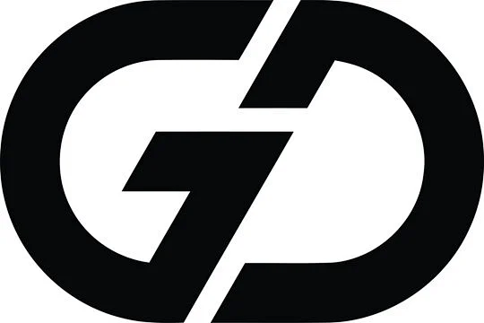 图源免费EPS |gd logo design-花瓣网