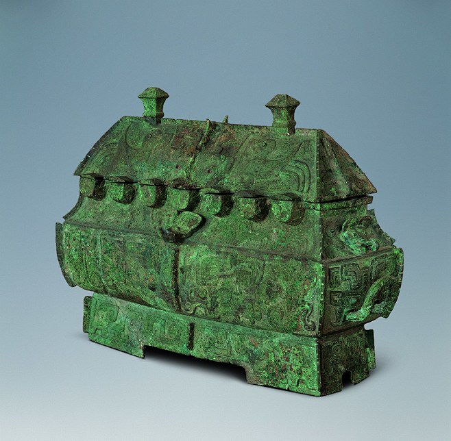 商-妇好青铜偶方彝