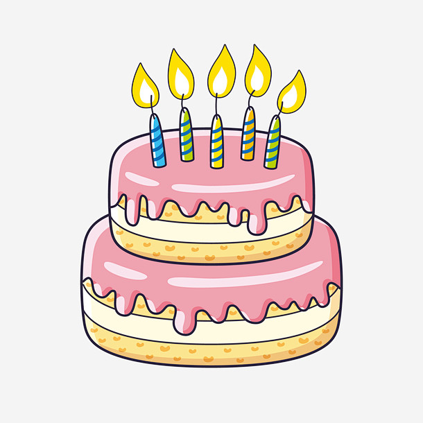 矢量卡通生日蛋糕_新图网 https://ixintu.com 生日蛋糕 蛋糕 矢量蛋糕 卡通 卡通蛋糕 蛋糕PNG