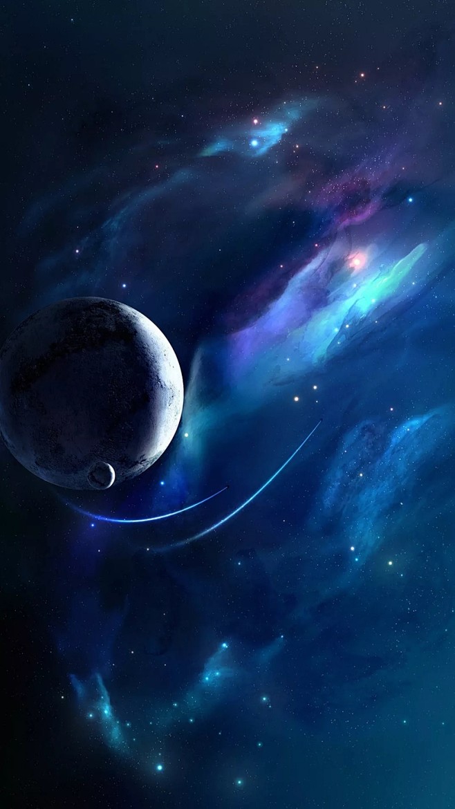 蓝色梦幻宇宙风景H5背景_新图网 https://ixintu.com 蓝色 梦幻 宇宙 风景 科技 H5背景 渐变 星空 地球图片_X 星空图片素材-花瓣网