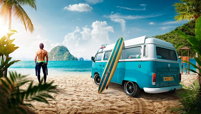 L0140出游创意合成(1550×880PX)-花瓣网