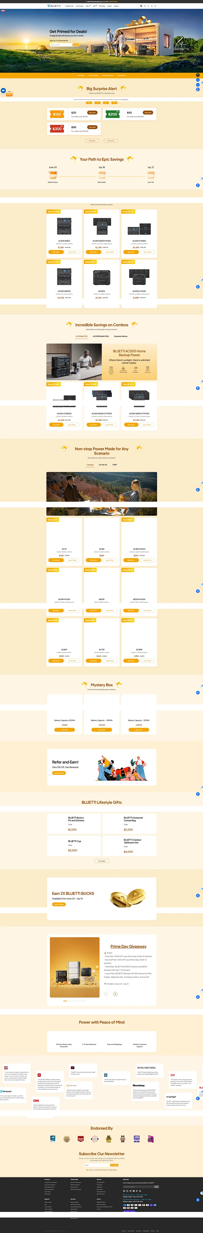 Get Primed for Deals with BLUETTI's Prime Day Sale-花瓣网