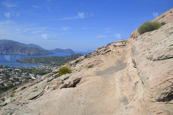 西西里岛火山岛景观