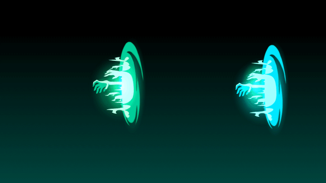 VFX Evil hands portal-花瓣网