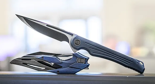 We Knife Company 718A Simon Crafts Array Flipper 3.73 inch S35VN Black ...