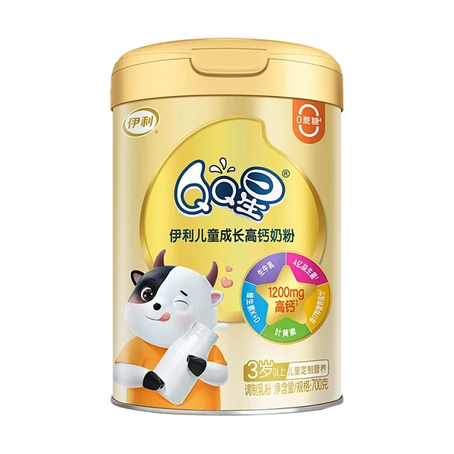 伊利QQ星儿童成长高钙奶粉700g/罐-tmall.com天猫-花瓣网