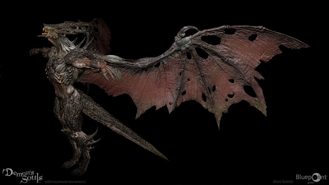 Demon's Souls _ DragonGod, Alvaro Buendia I got to made the iconic ...