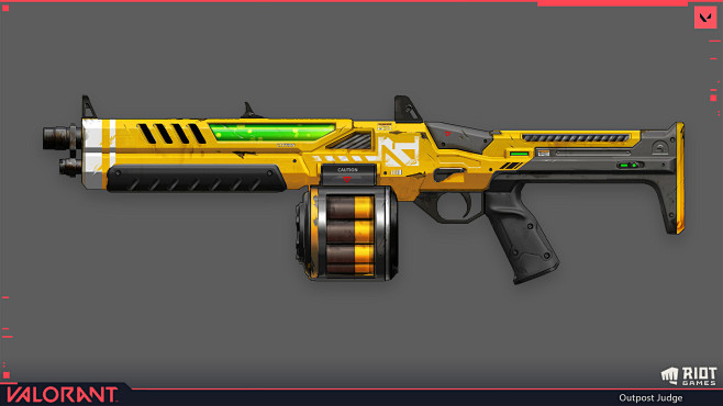 VALORANT: Outpost Weapon Skin, Josh Kao : For Valorant