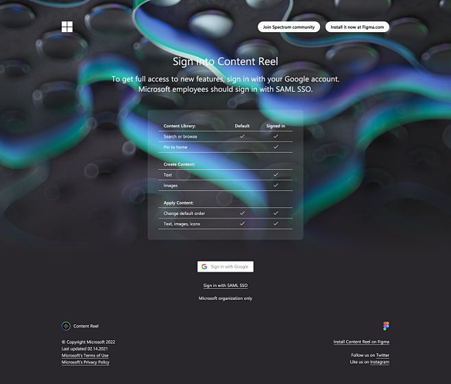 Content Reel plugin for Figma _ Microsoft Design Tools