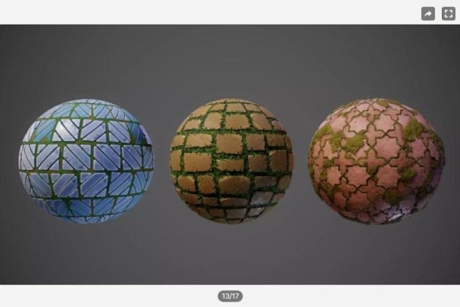 Unity 风格化地面纹理素材-材质素材-微元素 - Element3ds.com!