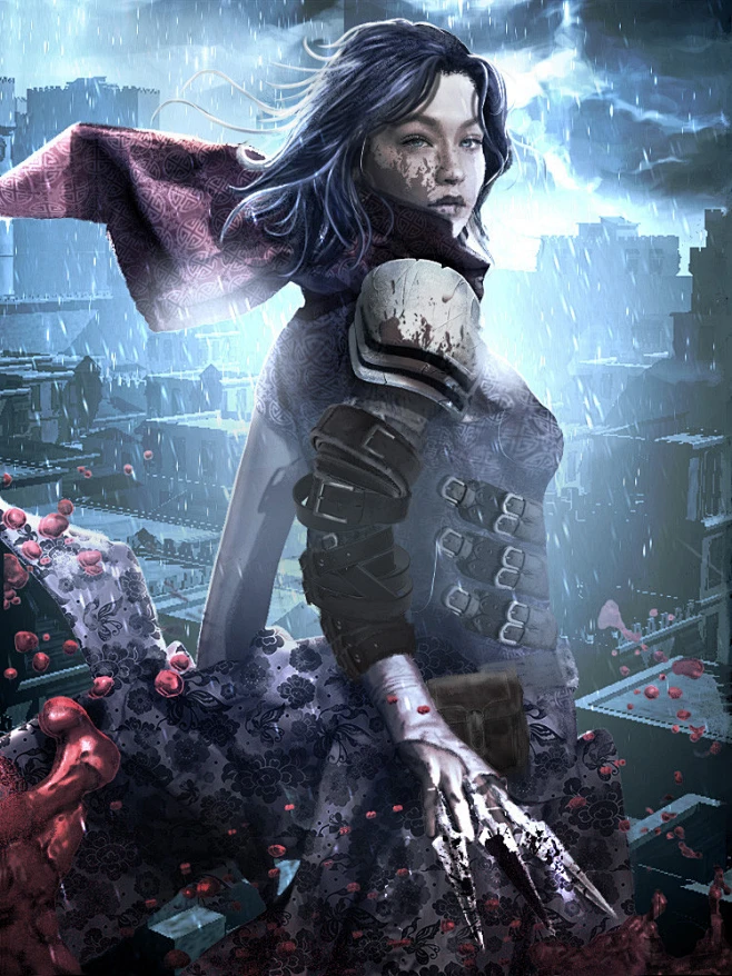 Jonathan Lopes,art барышня,красивые картинки,Sci-Fi,art,арт-花瓣网