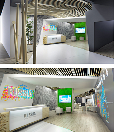 洽谈区-花瓣网|陪你做生活的设计师 | 新龙生态林规划展示馆