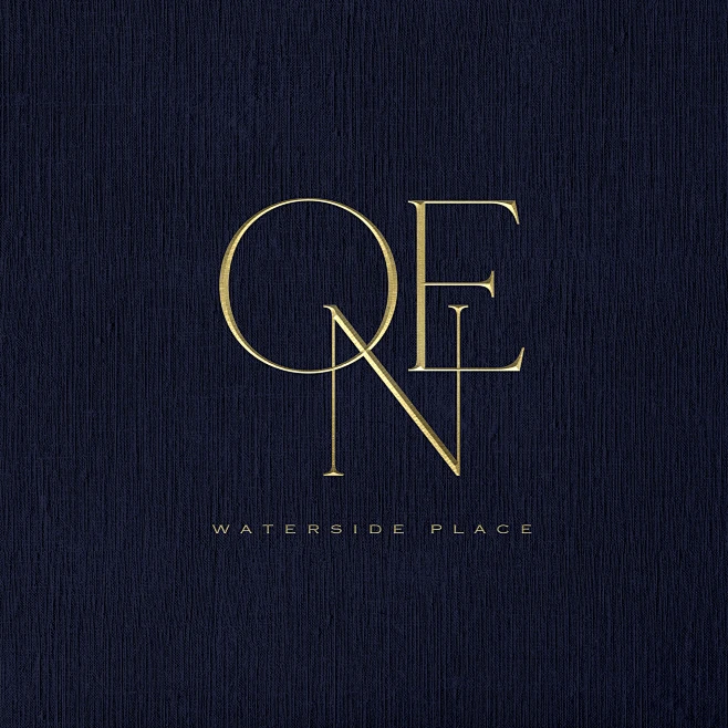 ONE Waterside Place | Logo and Brand Identity图片_字体排版图片素材-花瓣网