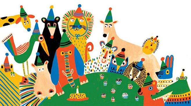 插画家Jana Glatt，来自于巴西。