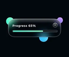 其中包括图片：New Glassmorphism? How to Create Neon Glass Effect UI Design-花瓣网
