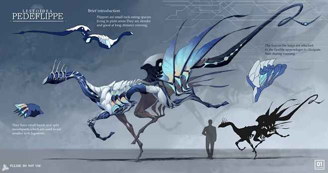 Alien monster design-花瓣网