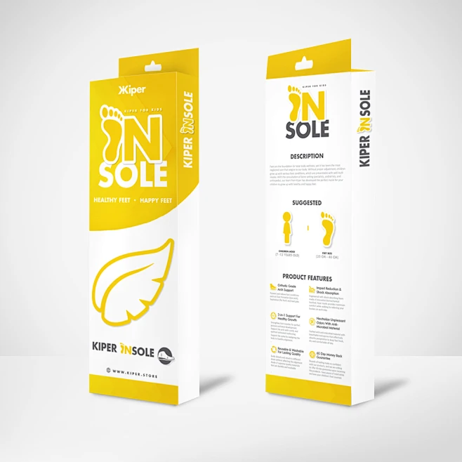 Kiper Insole Packaging – Packaging Of The World-花瓣网