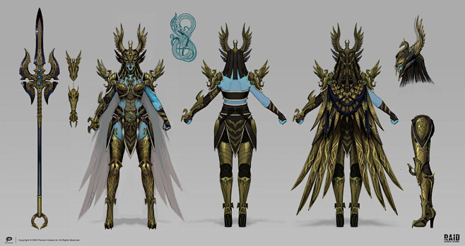 RAID: Scyl of the drakes skins