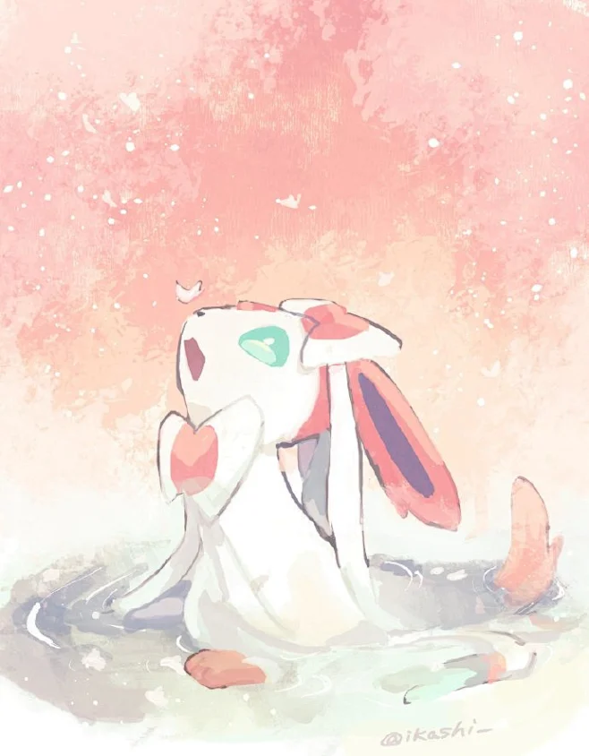 仙子伊布 Twi：ikashi_ #宝可梦##神奇宝贝# -花瓣网