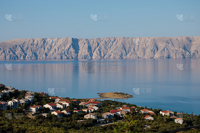 亚得里亚海和Krk岛