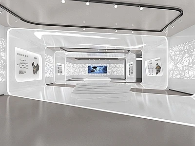 现代科技展厅【ID:1130527600】-花瓣网