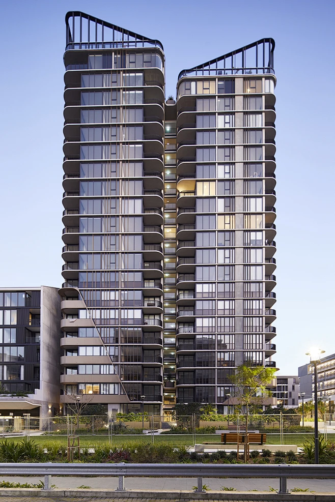 SJB | Projects - Waterfall by Crown Group-花瓣网