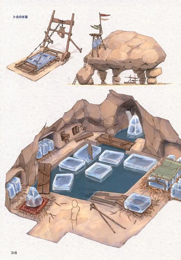 【图片】回复：塞尔达传说:荒野之息 原画设定集_塞尔达传说吧_百度贴吧-花瓣网