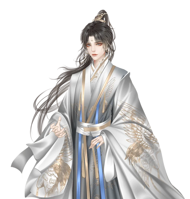 古风立绘男02 (223).png-花瓣网