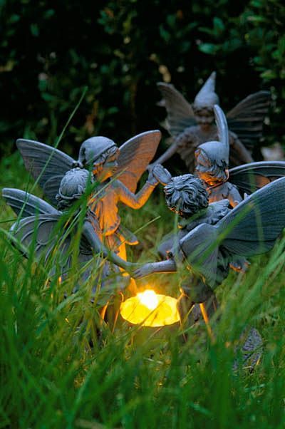 【庭院装饰】洒落在人间的精灵--庭院雕塑