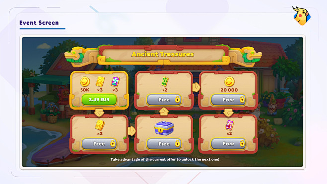 Game Event UI-花瓣网