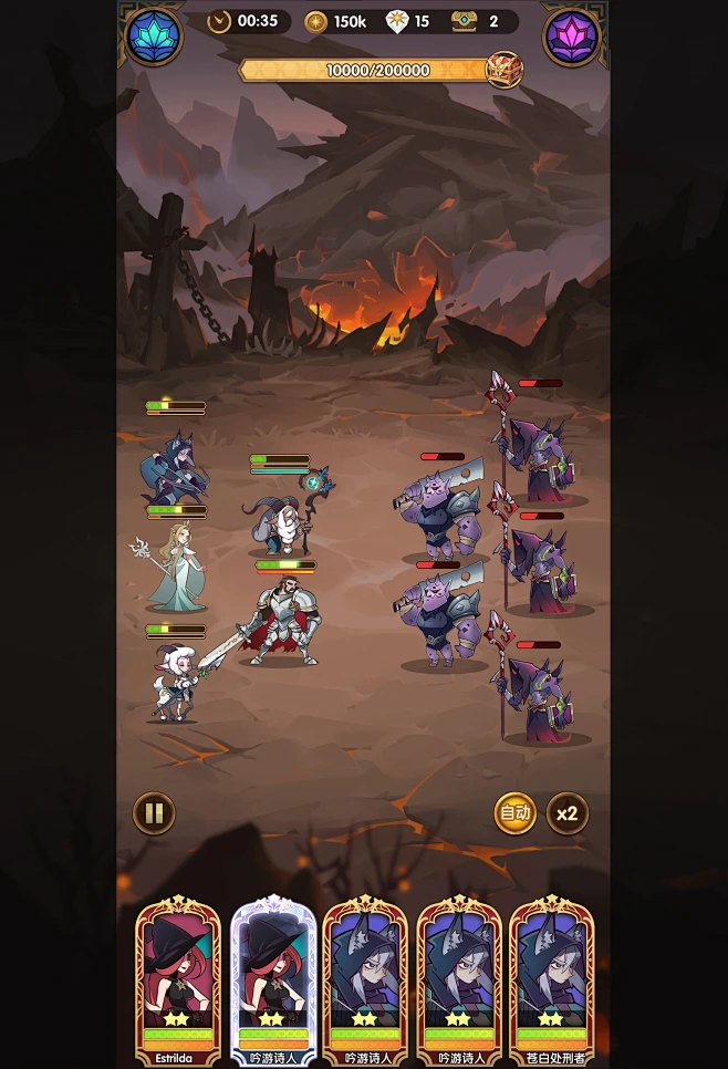 AFK Halloween background-花瓣网