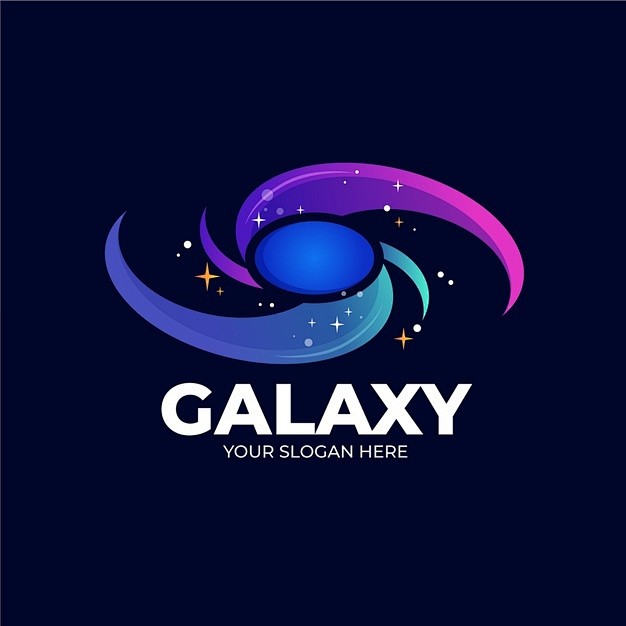 星球星系logo标志矢量图素材