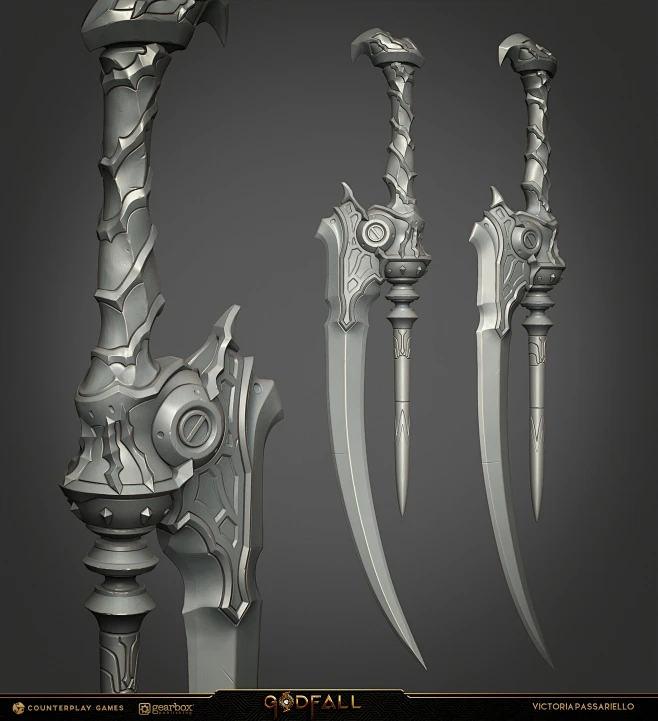 GODFALL DUAL BLADE SOJOURN, Victoria Passariello : Dual Blade Sojourn I ...