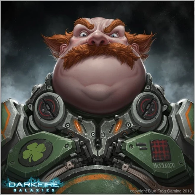 Darkfire Galaxies Commanders 1, David Sladek : Darkfire Galaxies ...