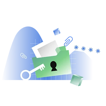 Information security and data protection animated illustration in GIF ...