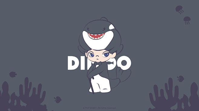 泡泡玛特 DIMOO 海洋系列
